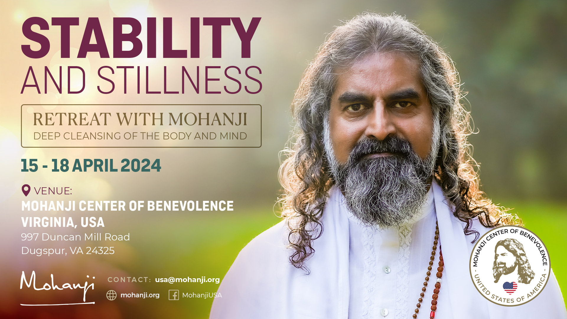 Event - Mohanji Foundation USA